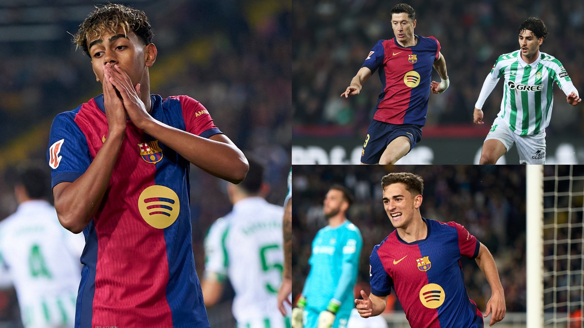 Aprobados, suspensos, notas, calificaciones y 1x1 del Barcelona vs. Real Betis: Robert ...